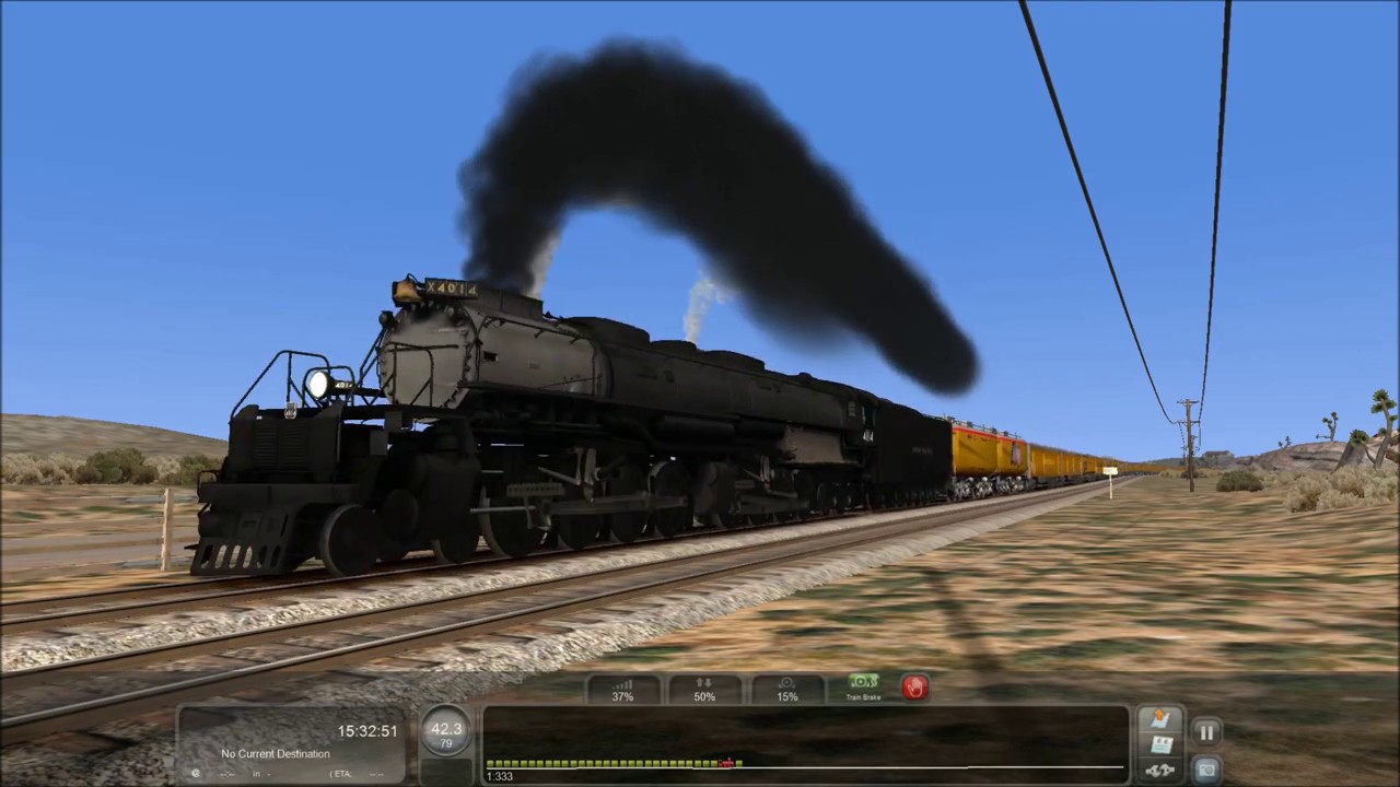 Train Simulator 2020 Union Pacific Big Boy 4014 Westbound Towards Cajon ...