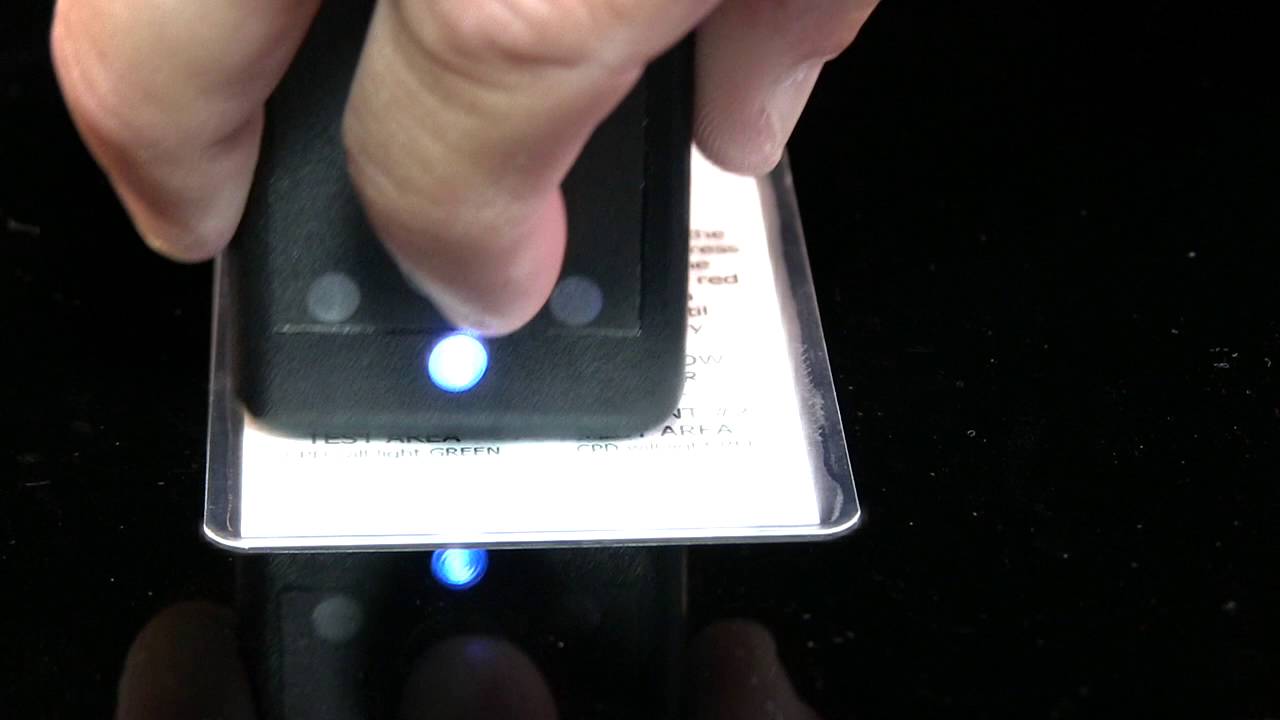 Brand Protection Taggant Reader - YouTube