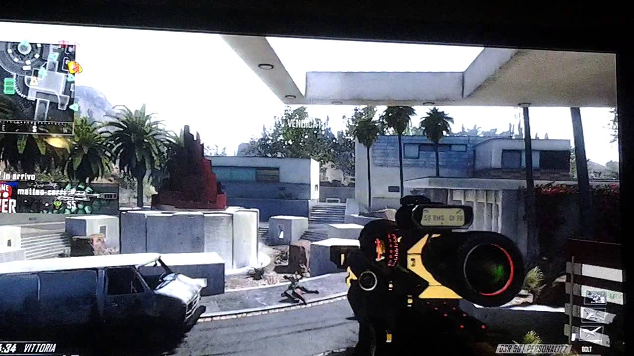 CALL OF DUTY BLACK OPS 2 DSR GOLD - gameplay - YouTube
