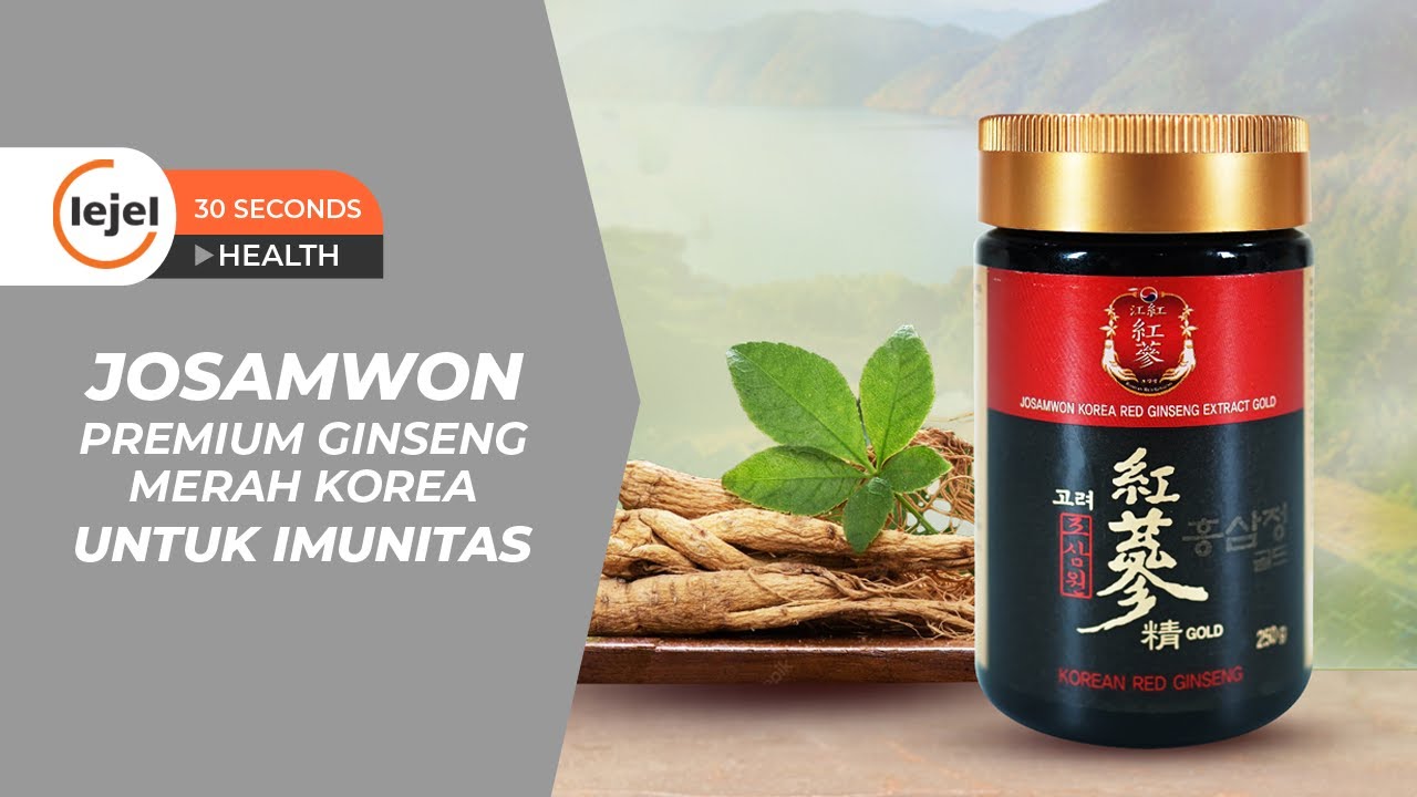 JOSAMWON Premium Ginseng Merah Korea - YouTube
