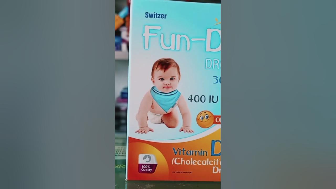 Fun d3 drop |ভিটামিন ডি৩ শিশুর শারীরিক বিকাশের জন্য কতটা উপকারী। জানলে ...
