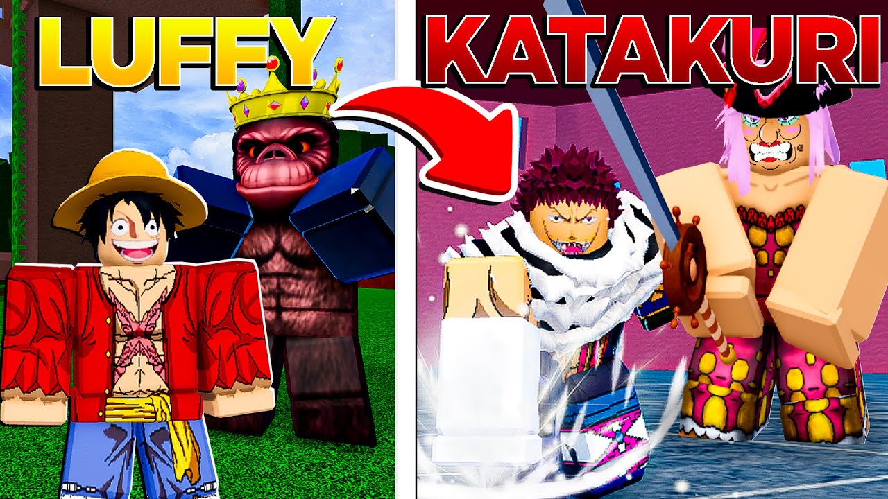 A CADA BOSS NO BLOX FRUITS EU VIRO UM PERSONAGEM DE ONE PIECE ALEÁTORIO ...