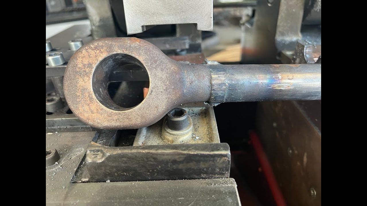 Welding of wagon brake rods /Factory test/customer:The Greenbrier ...