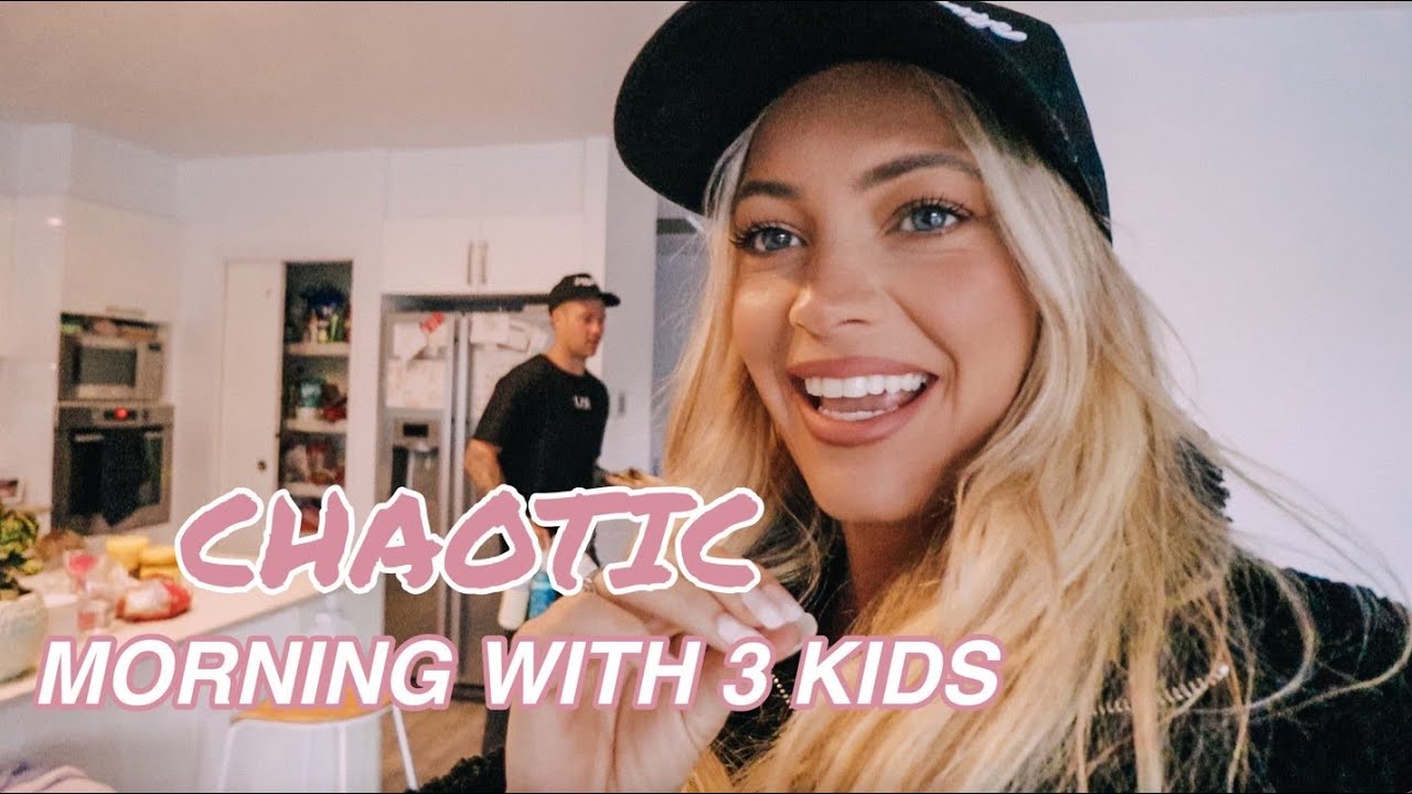 A CHAOTIC MORNING WITH 3 KIDS & BIRTHDAY CELEBRATIONS... *AUSSIE MUM ...