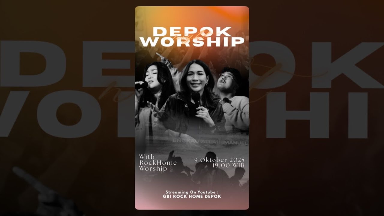 Depok Worship Night ROCK Home Depok | 19.00 WIB | 09 Oktober 2025 - YouTube