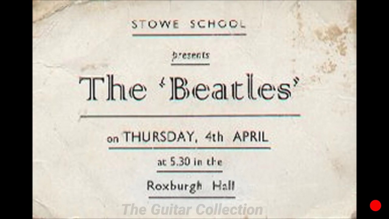 The Beatles in1963 at Stowe! I was there! The Real Story!! - YouTube