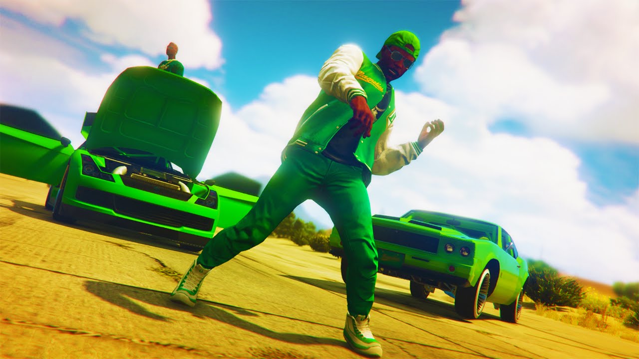 GTA ONLINE 420 GREEN TEAM ( Rockstar Editor) - YouTube