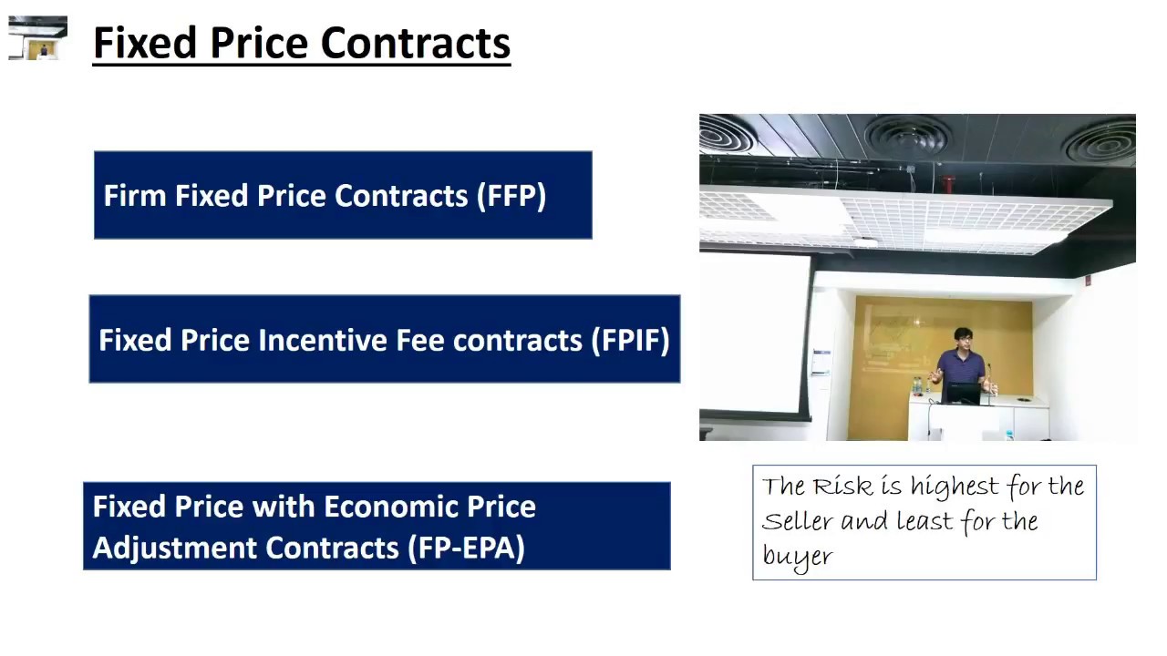 Contract Types and Project Management - YouTube