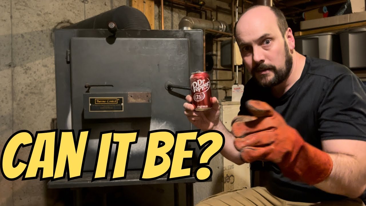 What a crazy myth! - Burning Aluminum cans to clean your chimney ...