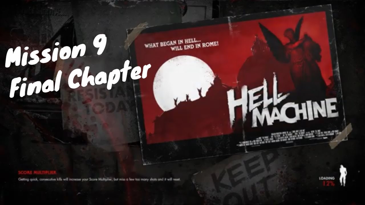 Zombie Army 4 - Mission 9 (Final) Gameplay Walkthrough - Hell Machine w ...
