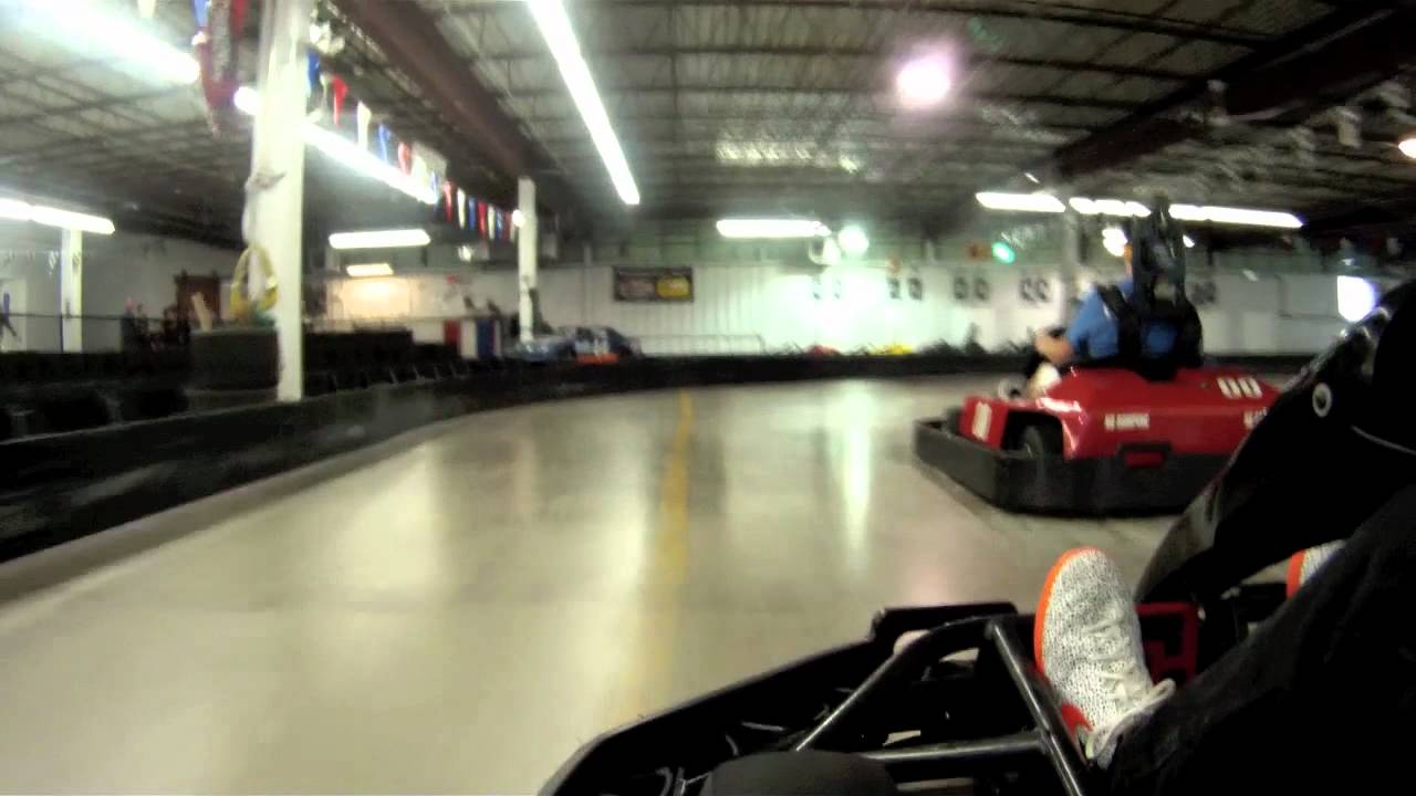 GoPro HD go karts at tri-state speedway - YouTube