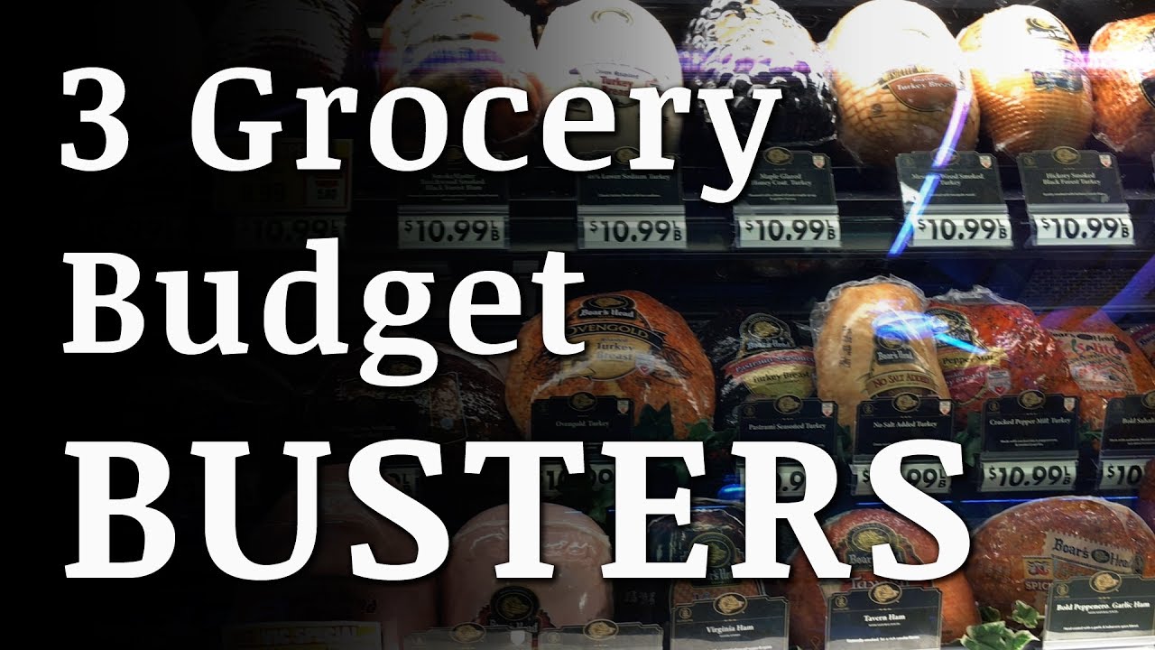 3 HUGE Grocery BUDGET BUSTERS! - YouTube