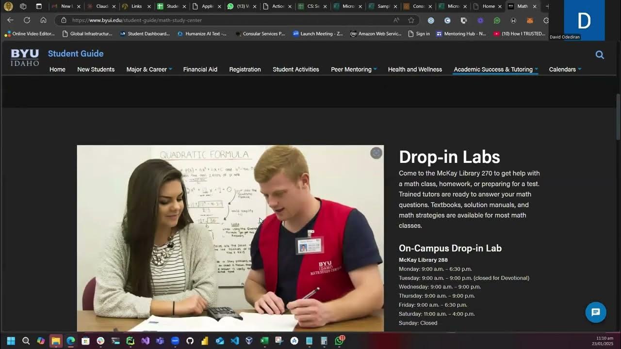 How to Navigate BYU-Pathway Online Tutoring - YouTube