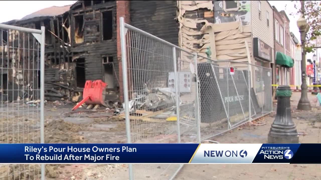 After devastating fire, Riley's Pour House hopes to reopen for St ...