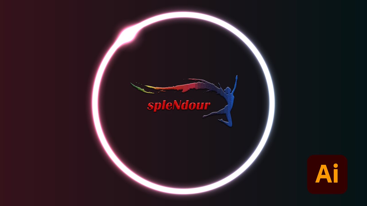 Neon Glow Effect Tutorial in Adobe Illustrator: Unveiling Color ...