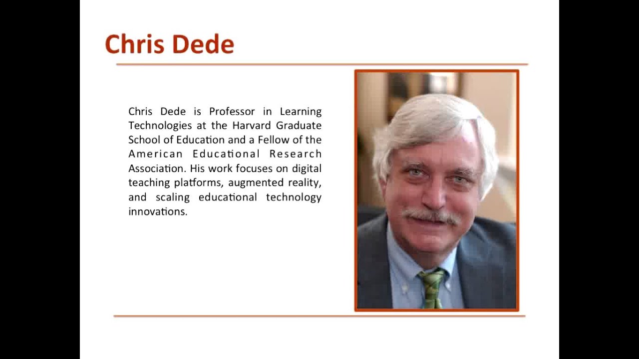 Looking to the Future with Chris Dede and David Rose - YouTube