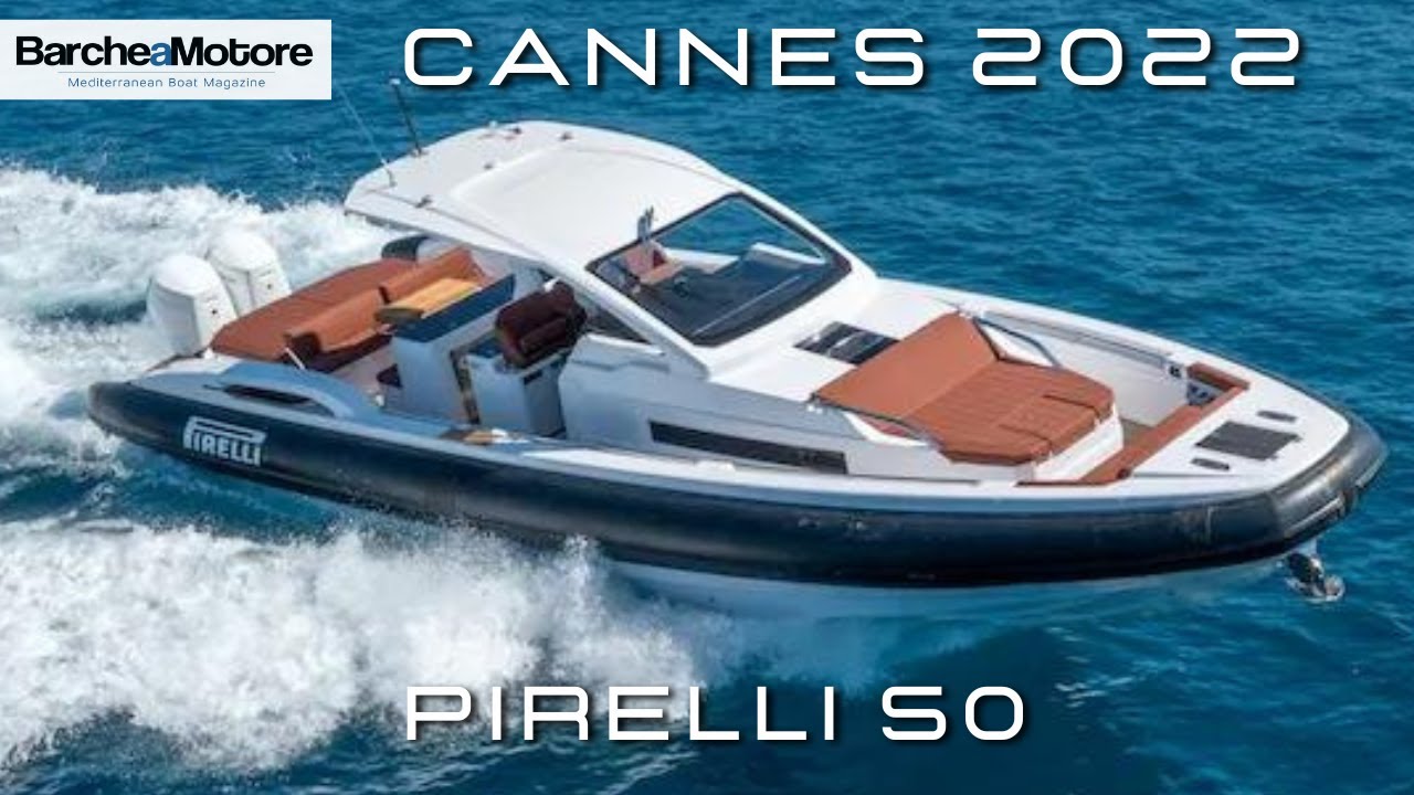 Pirelli 50 - A bordo del maxi gommone (15 m) da 50 nodi - YouTube