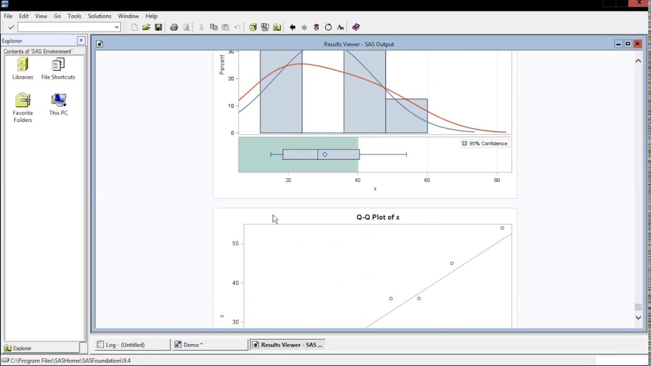 SAS - One Sample t-Test - YouTube