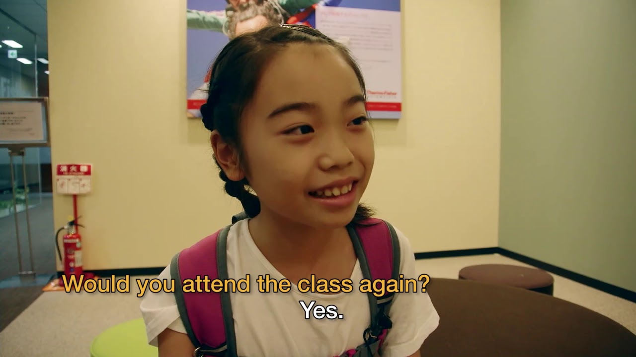 Summer Science Class for Kids in Japan, August 7, 2018 - YouTube