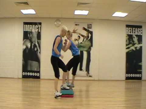 FunFitnessOnline - Freestyle Step Aerobics 1 - YouTube