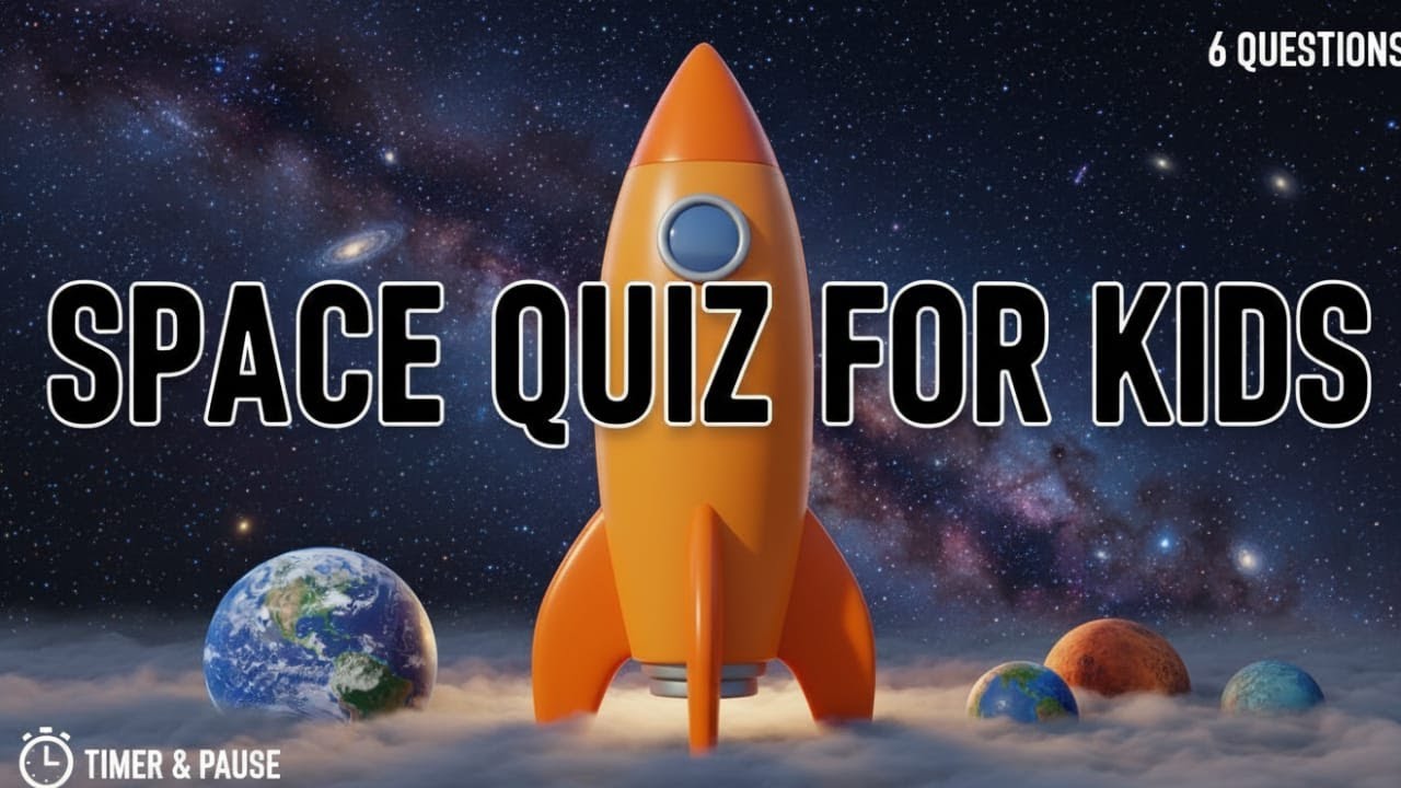 🚀 Space Quiz Challenge for Kids! | Fun Facts About Planets, Stars ...