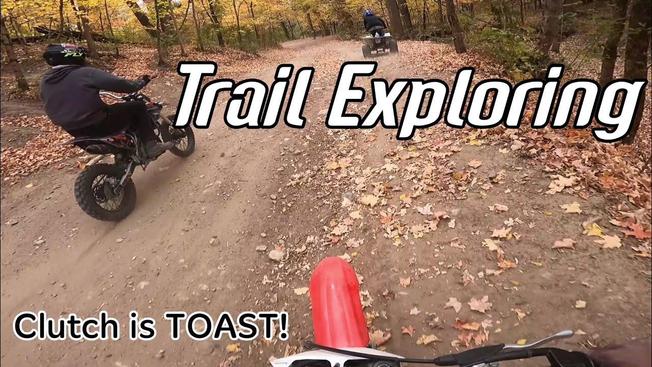 Pit Bike Trail Exploring Adventure | Fox Valley Offroad - YouTube