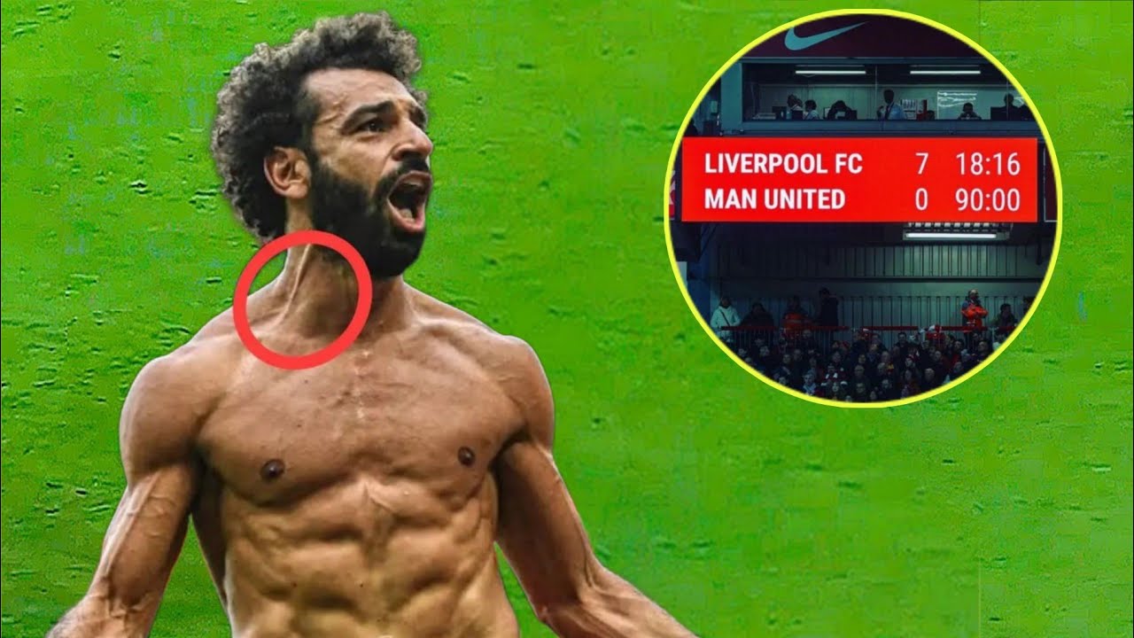 Mo Salah Explosive Emotion Moment vs Manchester United - YouTube