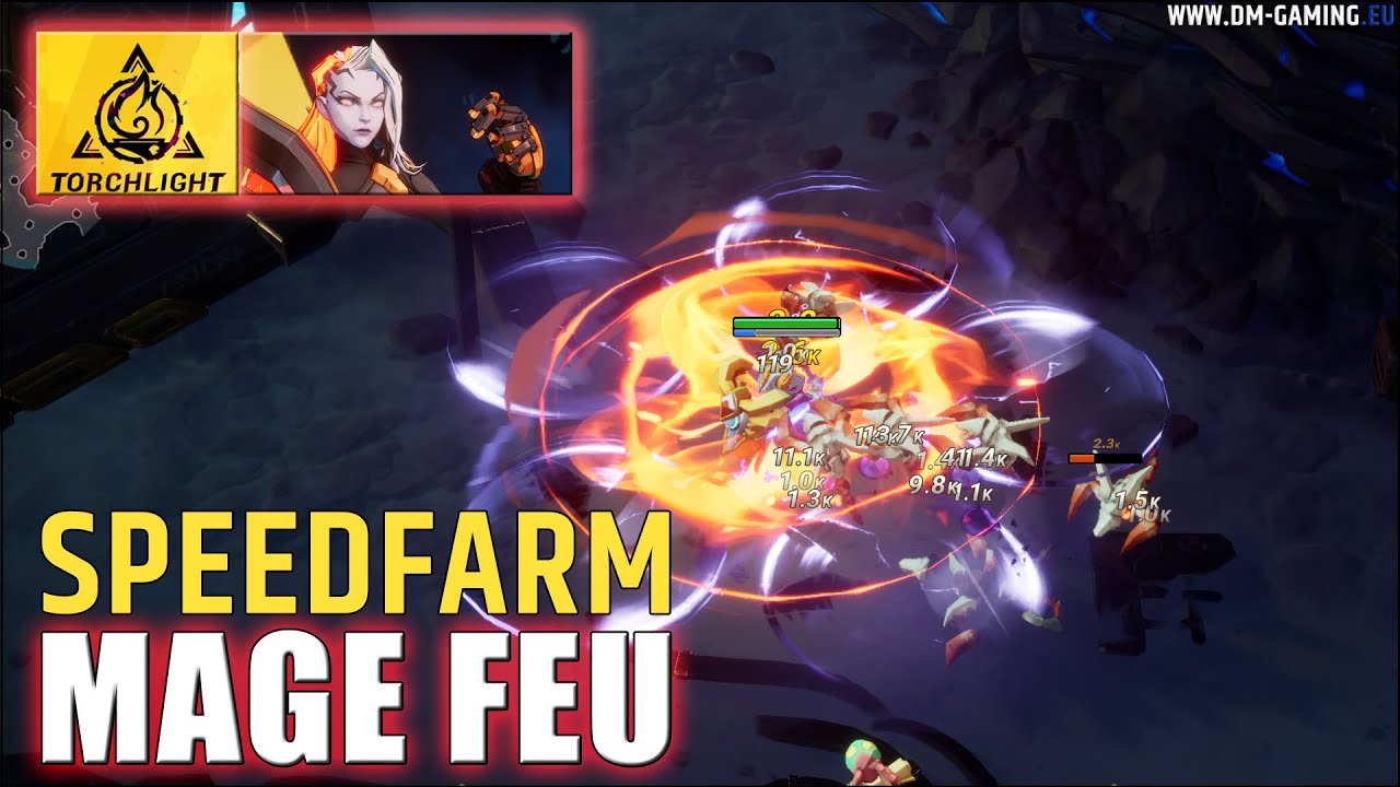 Meilleur Build Gemma Mage Feu Torchlight Infinite, pour speedfarm et ...