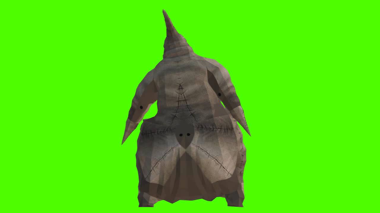 Oogie Boogie animated back chroma - YouTube