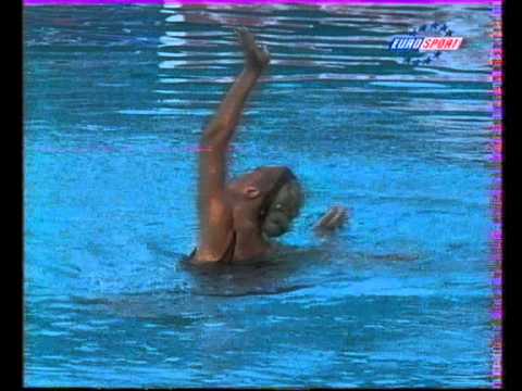 Giovanna Burlando sycnhronized swimming