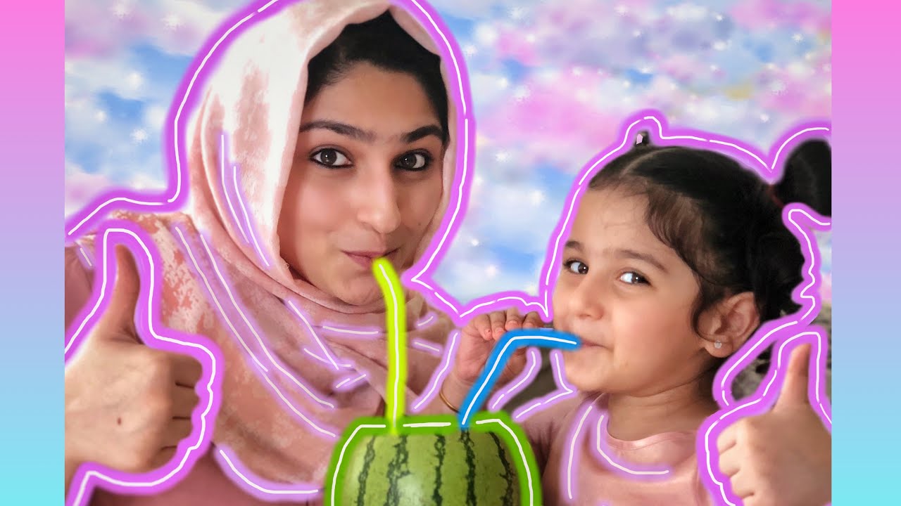 EVA makes Summer Drink ☀️ | Tropical Juice | Summer Vibes - YouTube