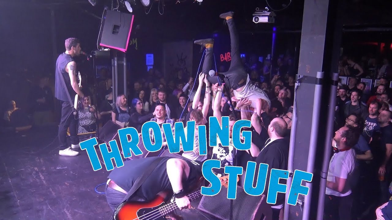 THROWING STUFF - Live - Manchester Punk Festival 2019 - MPRV News - YouTube