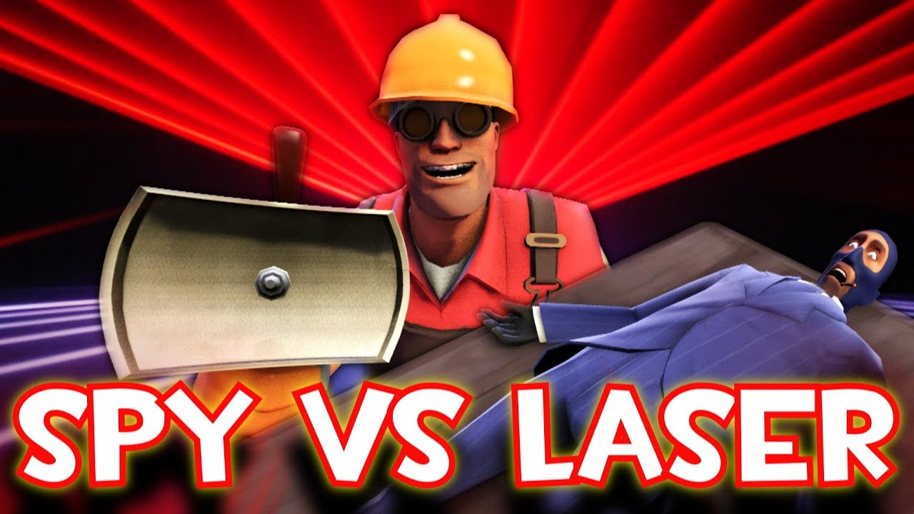 Spy VS Laser (TF2 Art) - YouTube
