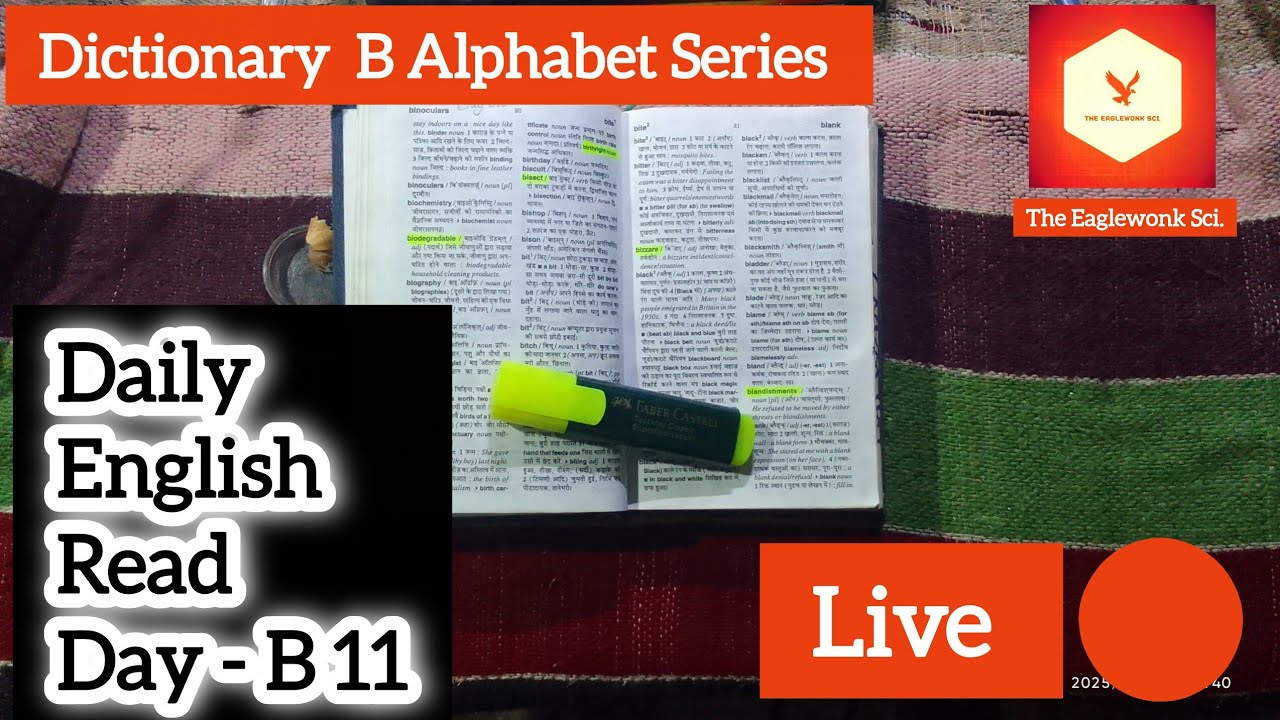 Daily English Read Day B 11 - YouTube