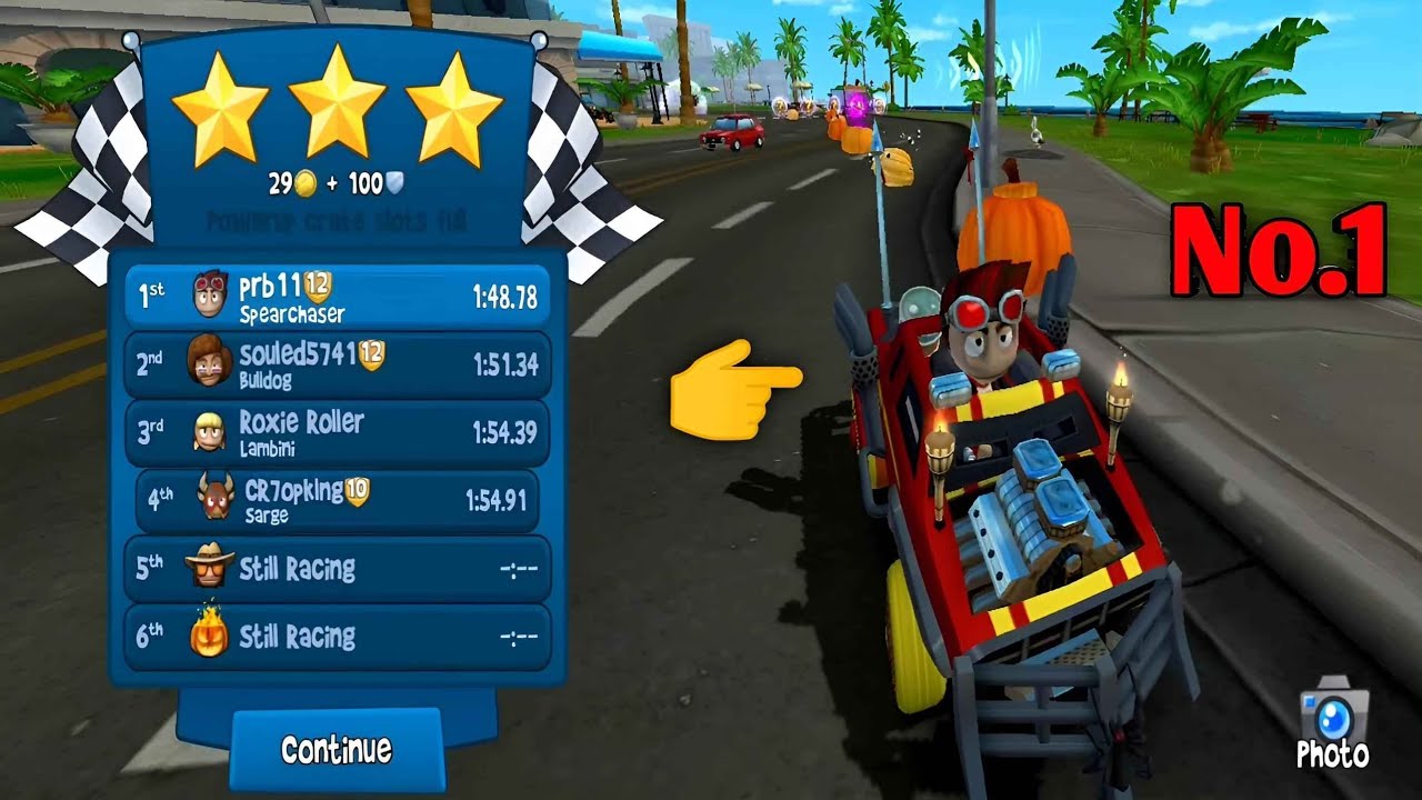 No.1 ️ - Beach Buggy Racing 2 Gameplay New Video | Bb racing | #gaming ...