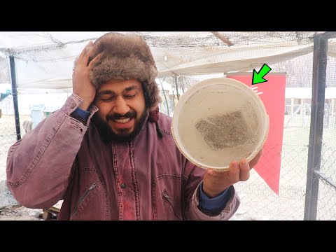 Her Yer Donmuş İşimiz Çok Zor ! Sular Taş Olmuş