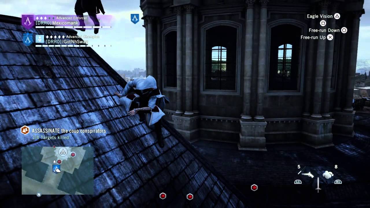 Assassin's Creed® Unity_2 invisible co-op glitch - YouTube