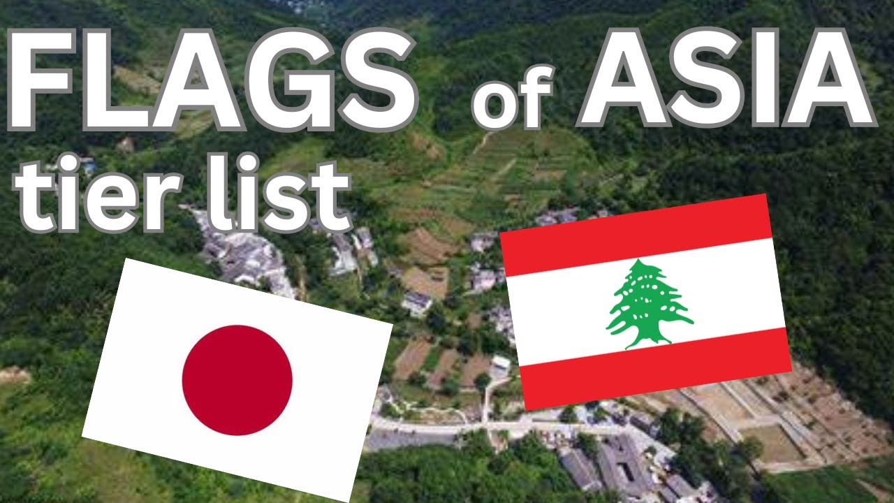 Asian Flags Tier List! - YouTube