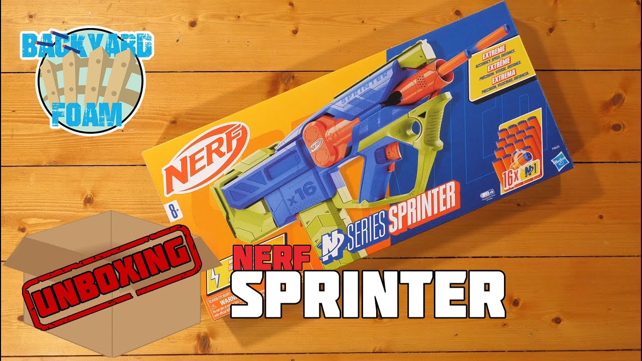 Nerf N1 Sprinter - Unboxing - YouTube