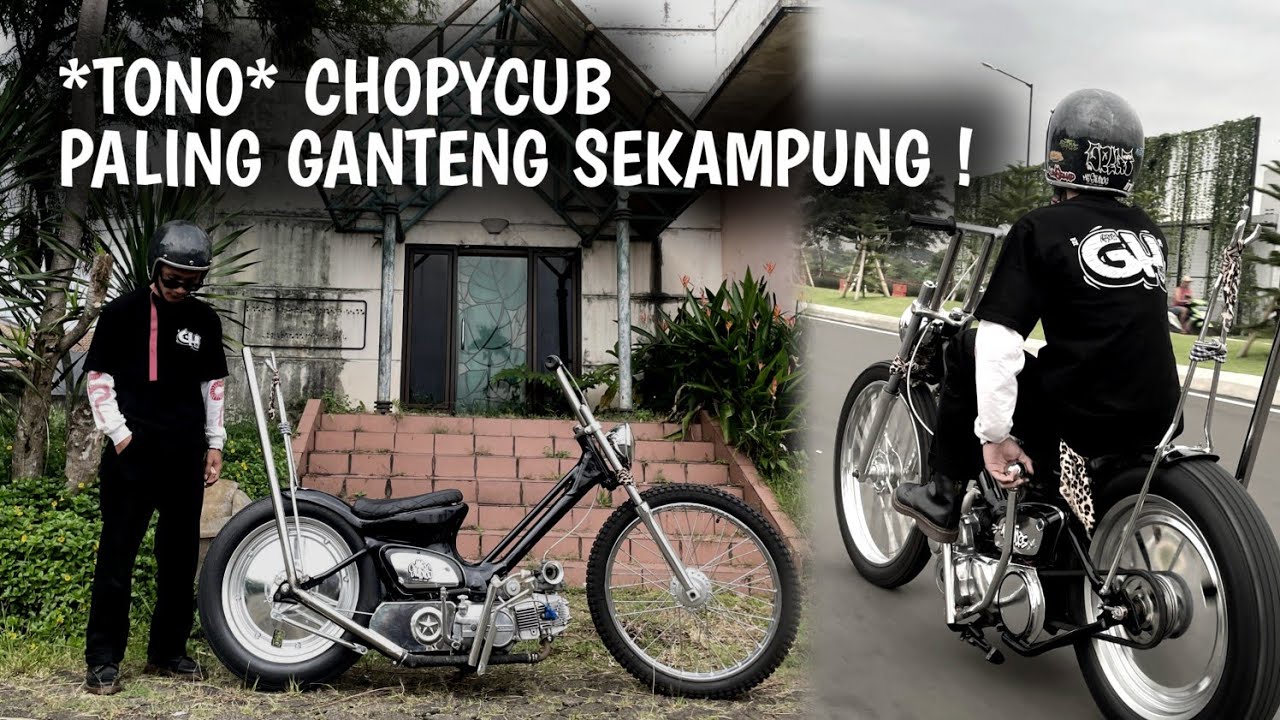 Tono Journey, Custom Choppy Cub Astrea Grand | Chopper Cub | Build ...