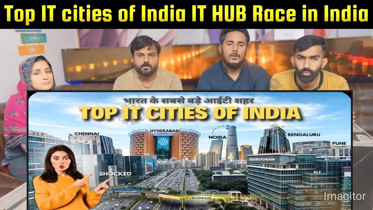 Top IT cities of India | भारत के टॉप आईटी शहर | Best Cities of India | IT HUB Race in India ...