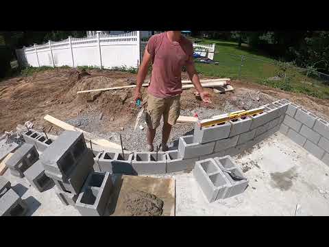 How To Do A Radius With Landscape Blocks