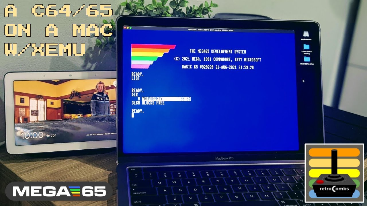 Install and run the MEGA65 emulator, Xemu, on Mac OS X - YouTube