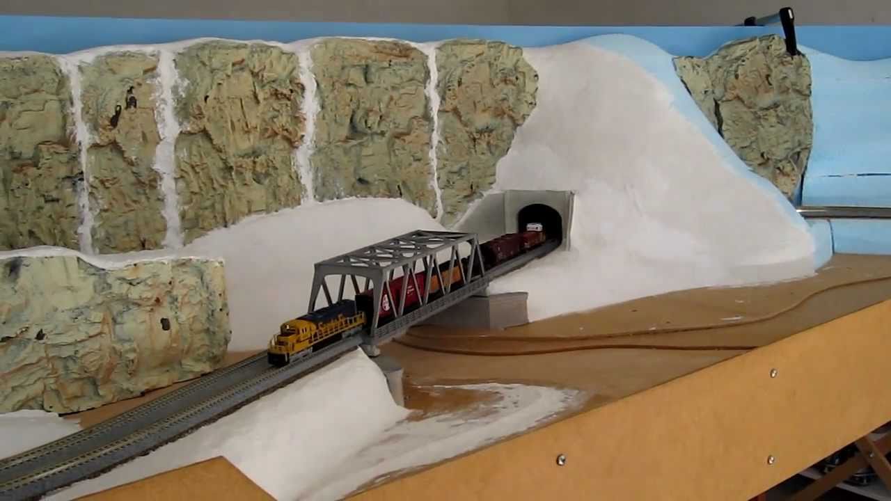 Salt Lake Route N Scale Railroad - Part 1 - YouTube