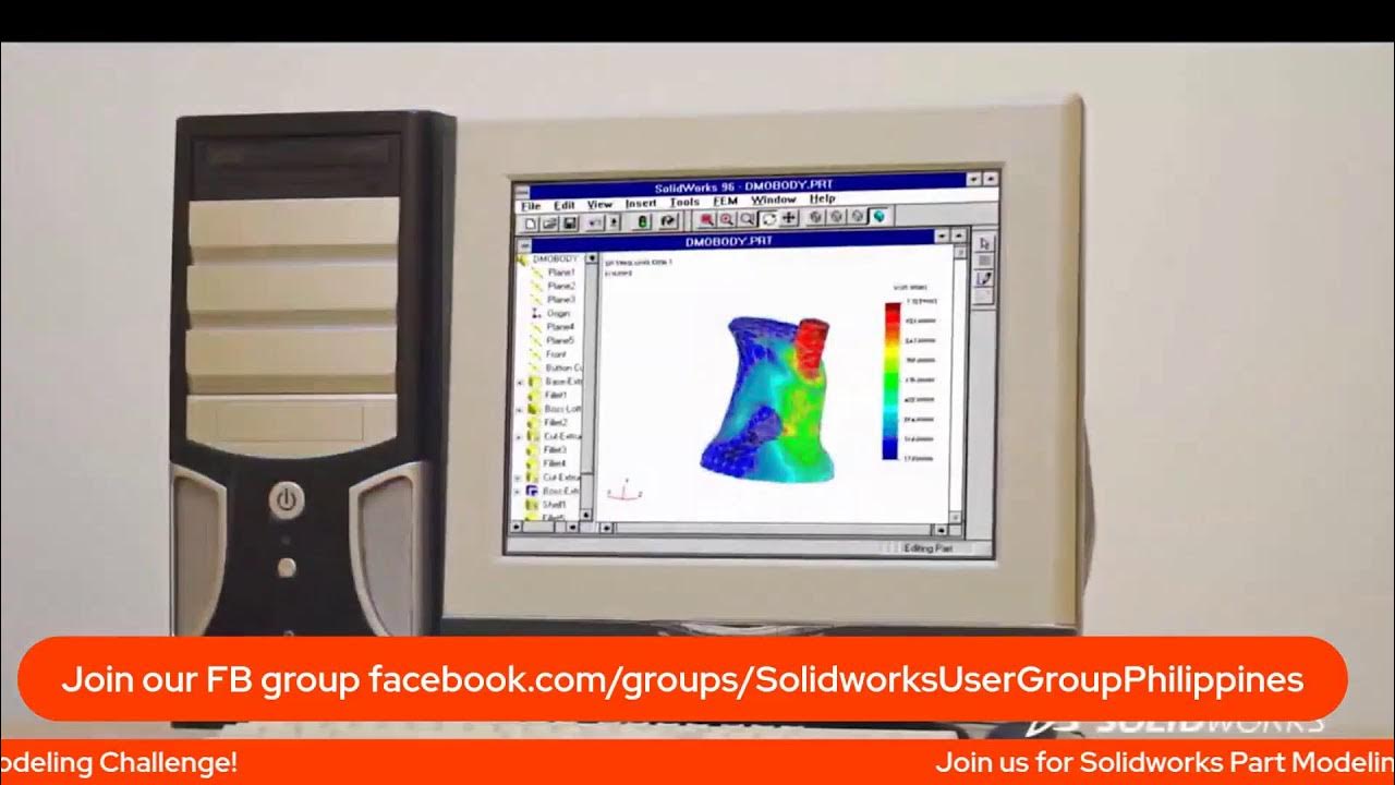 Solidworks Part Modeling Challenge - YouTube
