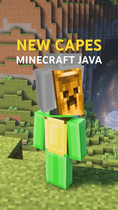 New capes on Minecraft Java from Minecraft Bedrock! #shorts #minecraft ...