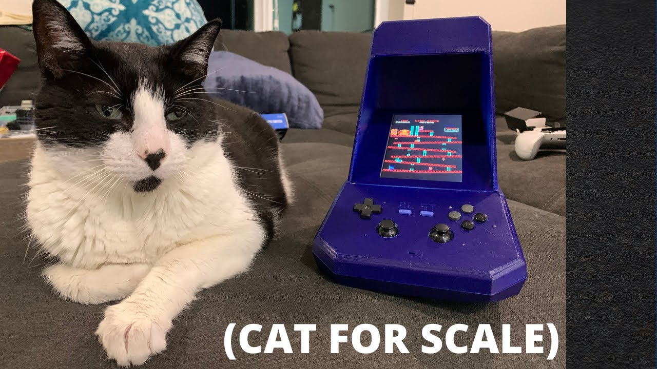 Ultimate 3D printed miniature arcade cabinet! (Pi Score build) - YouTube