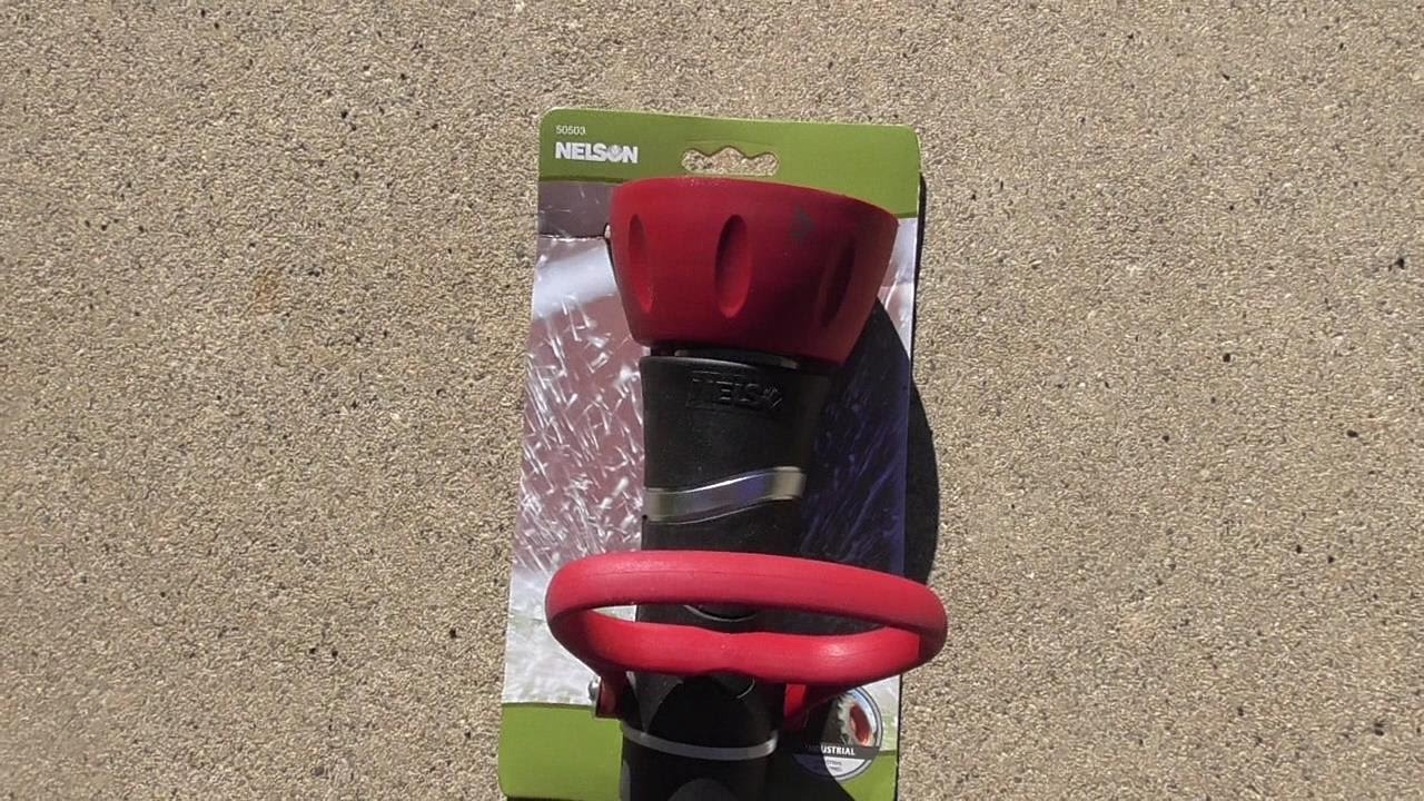 Nelson 50503 High-Pressure Rated Fireman's Style Industrial Spray ...