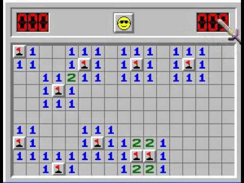 minesweeper in 1 second! - YouTube