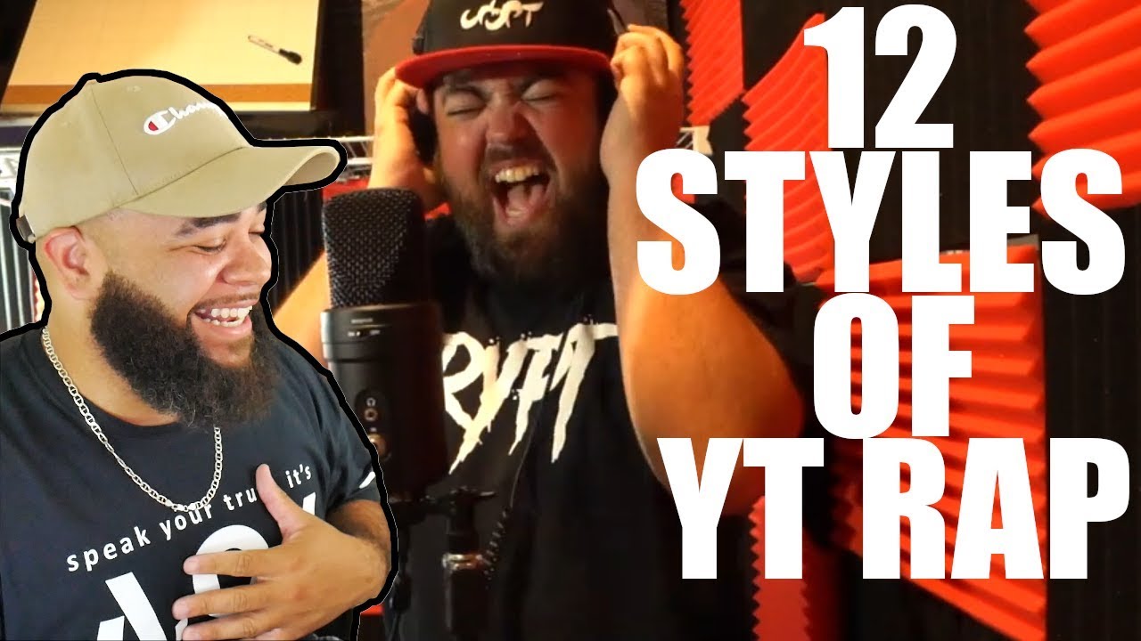 CRYPT 12 Styles of YouTube Rap {{ REACTION }} - YouTube